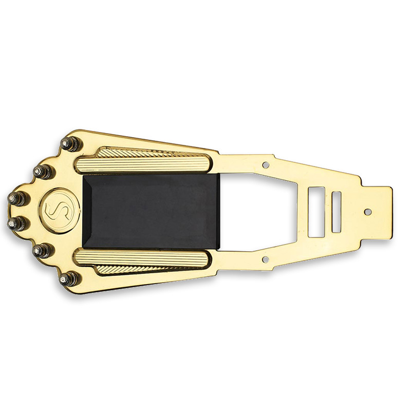 CORDIER MANOUCHE/GYPSY TAIL/ BRASS BLACK PLASTIC PLATE SANS VIS - Fred ...