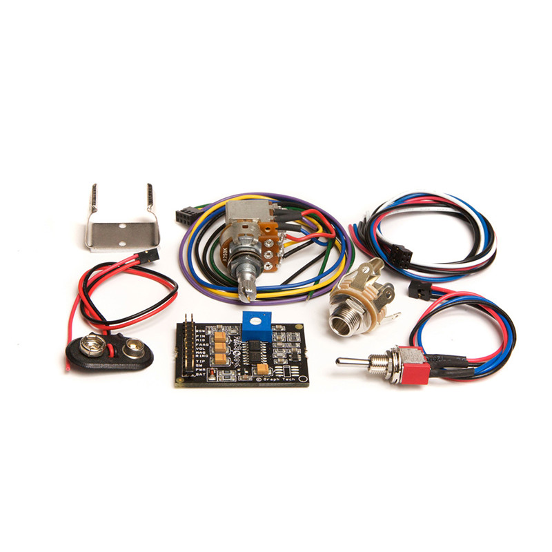 GHOST® BASS ACOUSTIPHONIC ADVANCED PREAMP KIT (INCL.ALL COMPONENTS ...