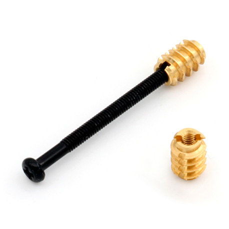 BRASS INSERTS AND SCREWS FOR DIRECT MOUNT PICKUPS (4pcs) - Fred's ...