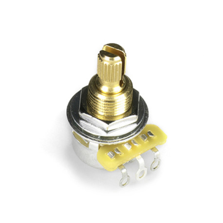CTS® MINI POTENTIOMETER 6mm SPLIT SHAFT 500K AUDIO - Fred's Guitar Parts