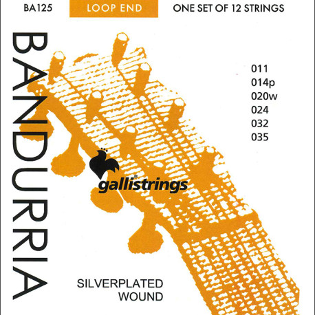 GALLI STRINGS® BANDURRIA SPANISH GUITAR STRINGS 011-035 - Fred's Guitar ...