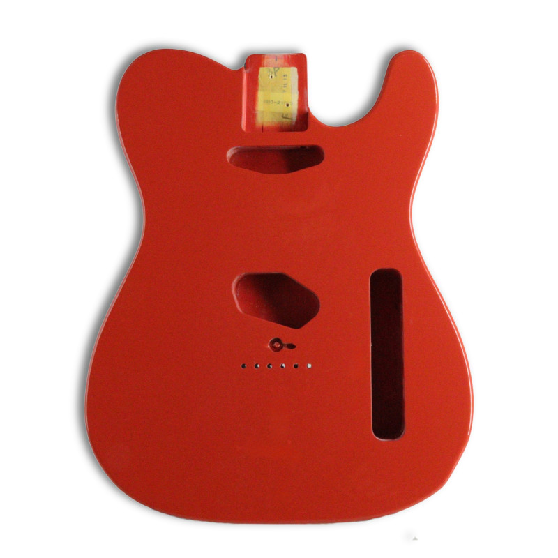 HOSCO® REPLACEMENT BODY FOR TELE® ALDER 3pcs FIESTA RED - Fred's Guitar ...